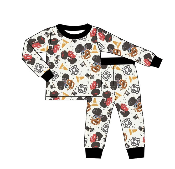 Monster Jam Bamboo Pyjamas - PREORDER – Little Sunshine Designs